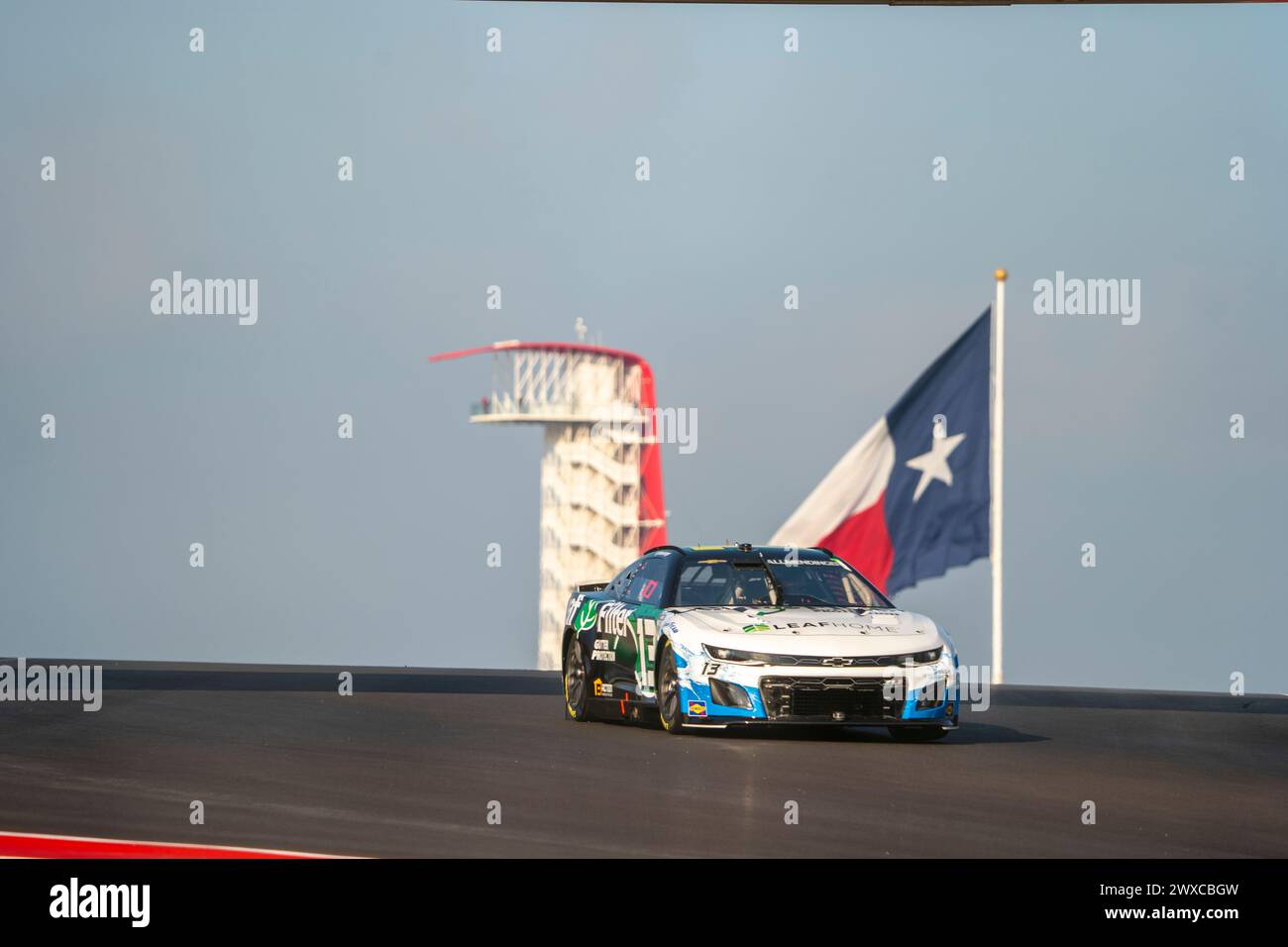 Austin, Tx, USA. 23rd Mar, 2024. AJ Allmendinger takes to the track to ...