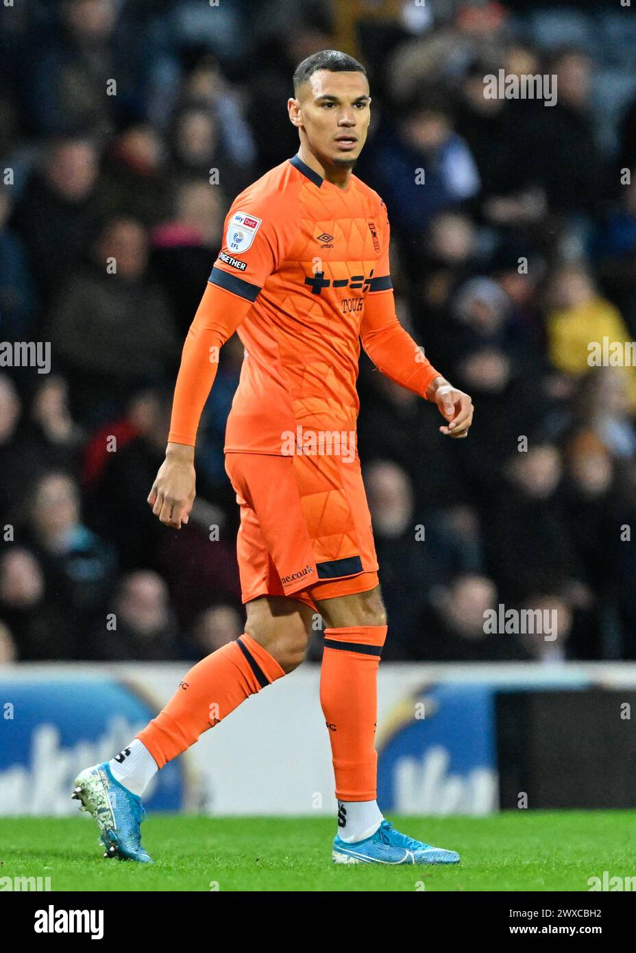 Kayden Jackson of Ipswich Town, during the Sky Bet Championship match ...