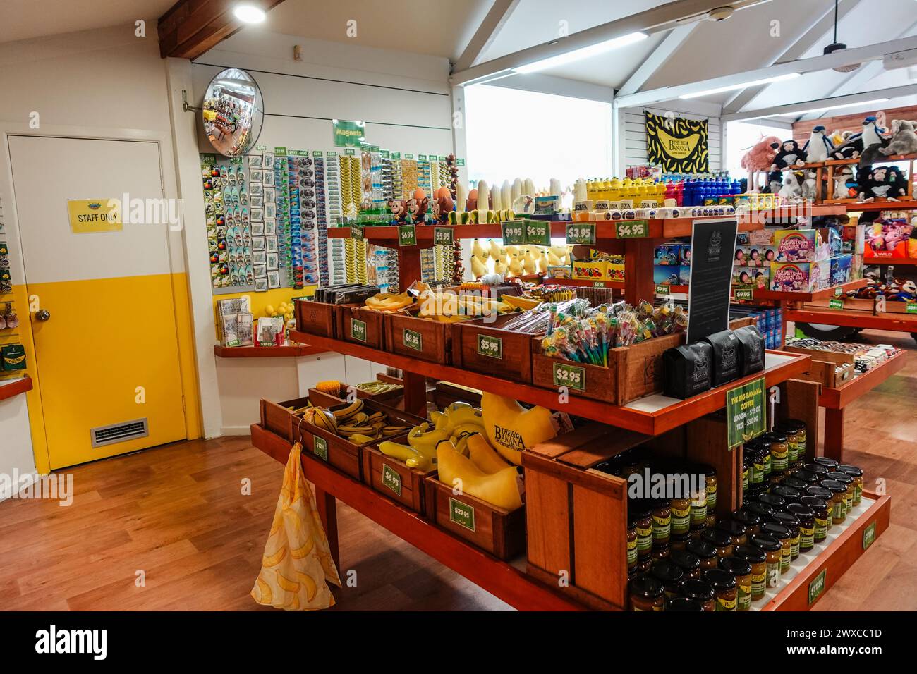 Inside big banana gift shop hi-res stock photography and images - Alamy