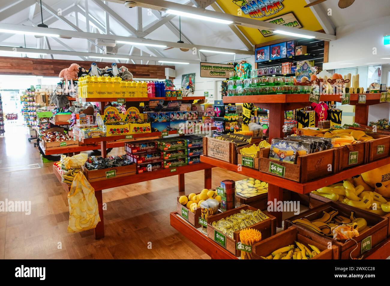 kitchen items with banana design Stock Photo - Alamy