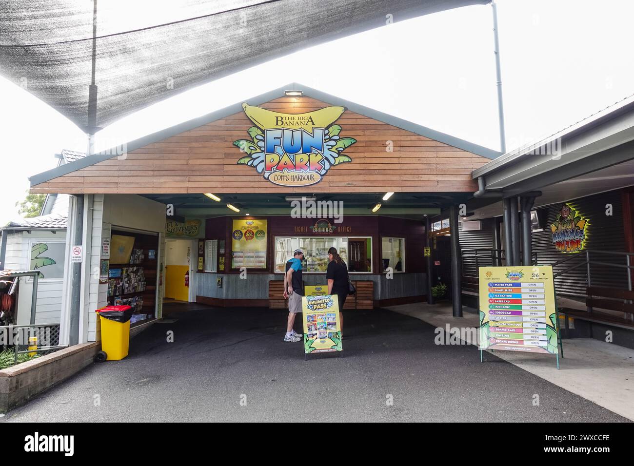 The Big Banana Fun Park is a popular tourist destination in Coffs ...