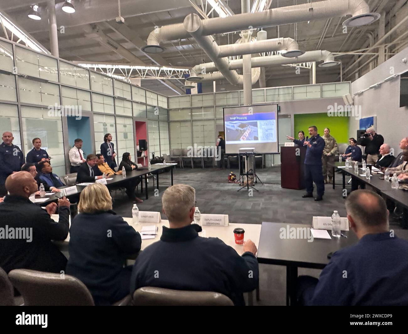 Capt. David O’Connell, commander of Coast Guard Sector Maryland ...