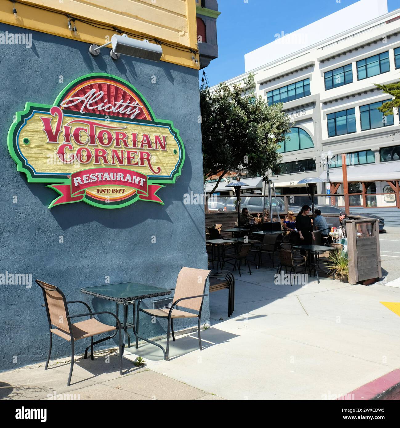 Aliotti's Victorian Corner restaurant in downtown Pacific Grove ...