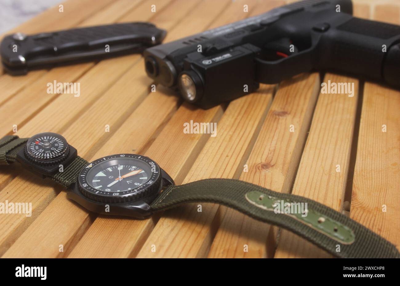 Tactical compass hi-res stock photography and images - Alamy