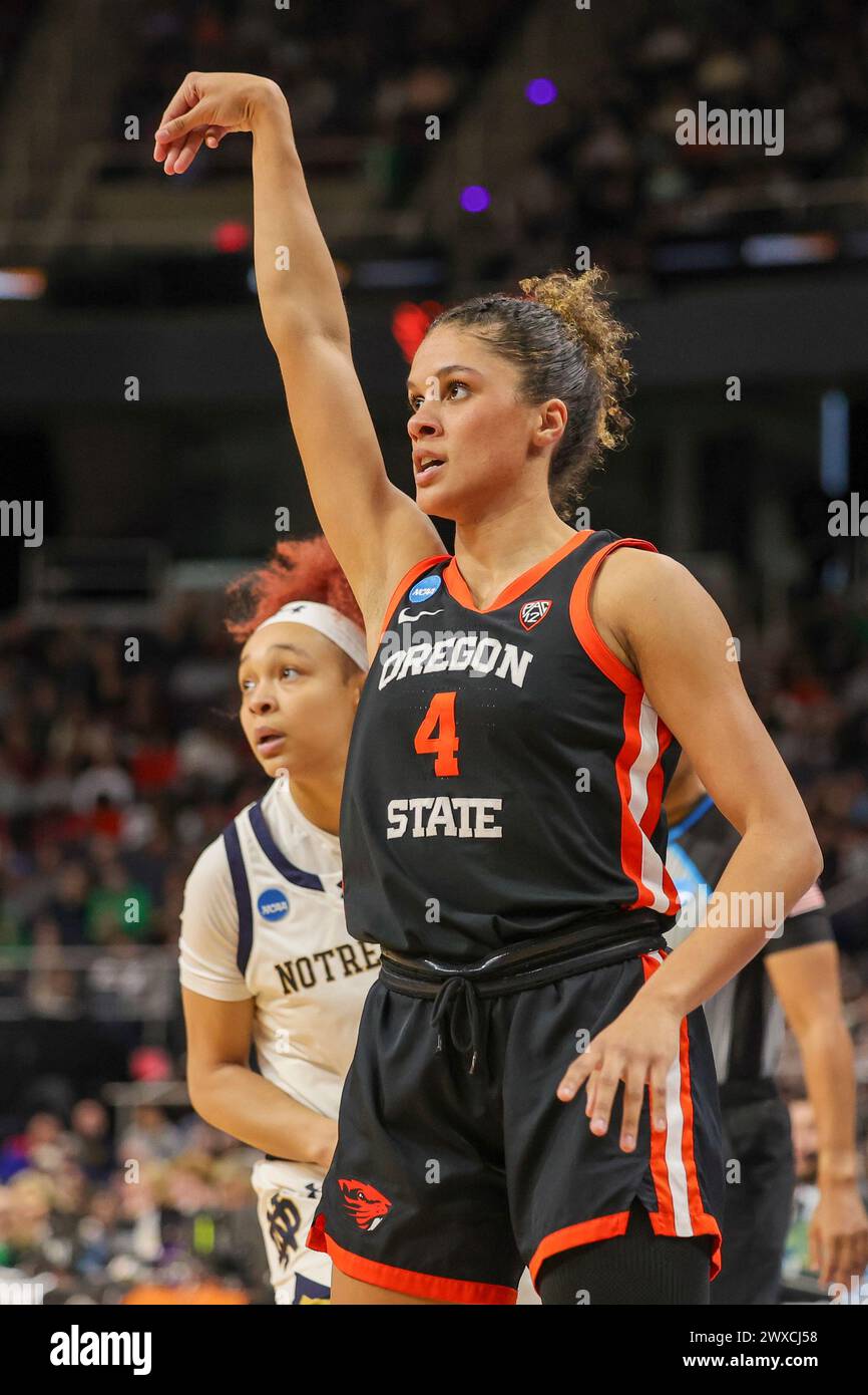 Albany, New York, USA. 29th Mar, 2024. Oregon State gardeners DONOVYN ...