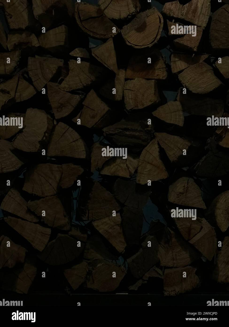 Woodpile firewood winter design hi-res stock photography and images - Alamy