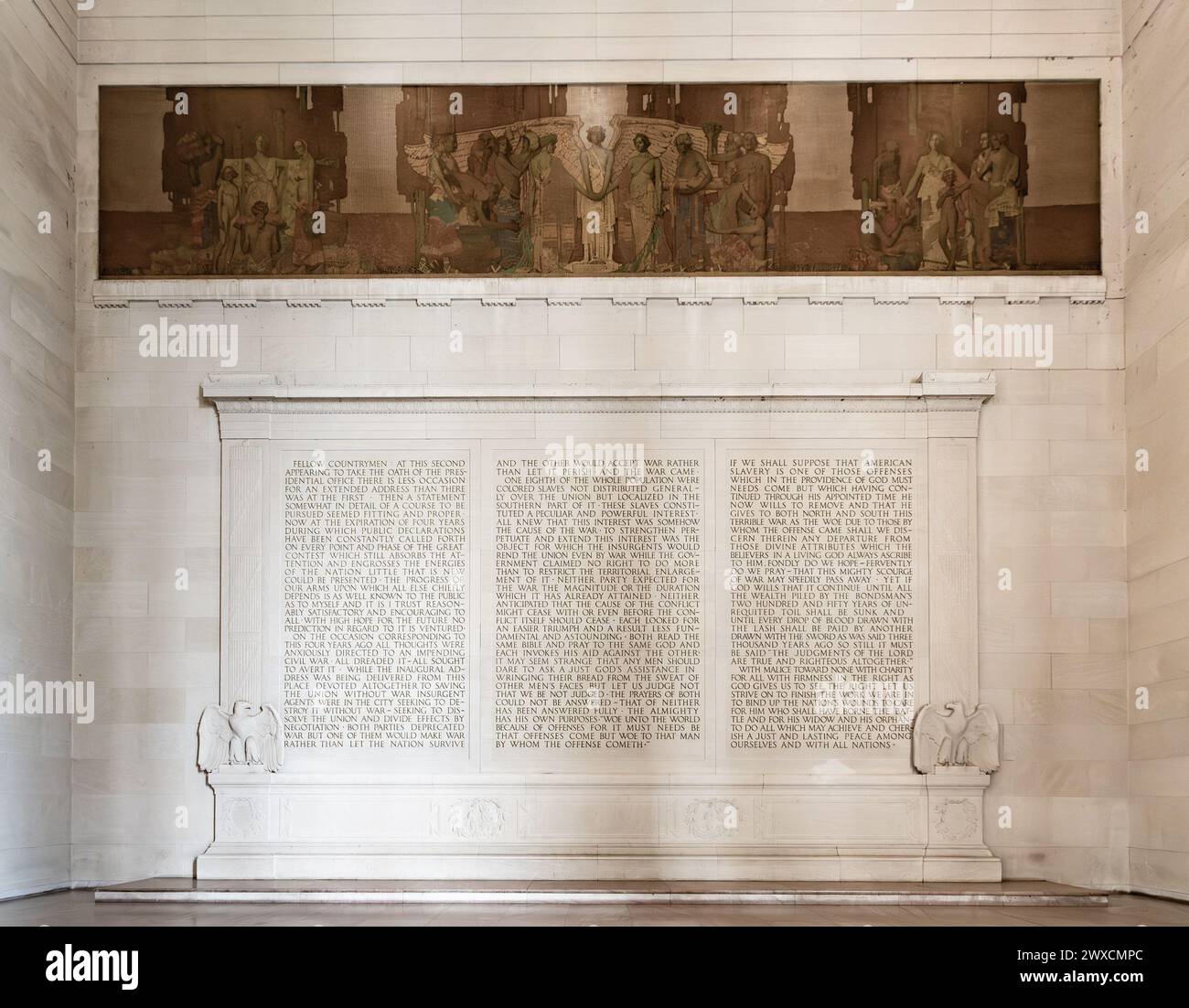 Washington DC – US – Mar 22, 2024 Abraham Lincoln's second inaugural ...