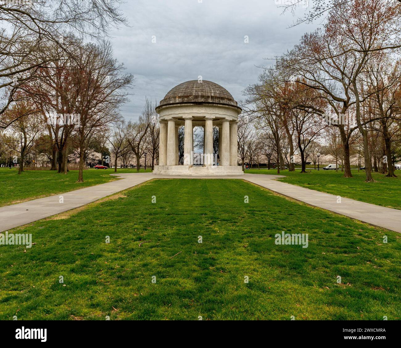 Washington DC – US – Mar 22, 2024 The District of Columbia War Memorial ...