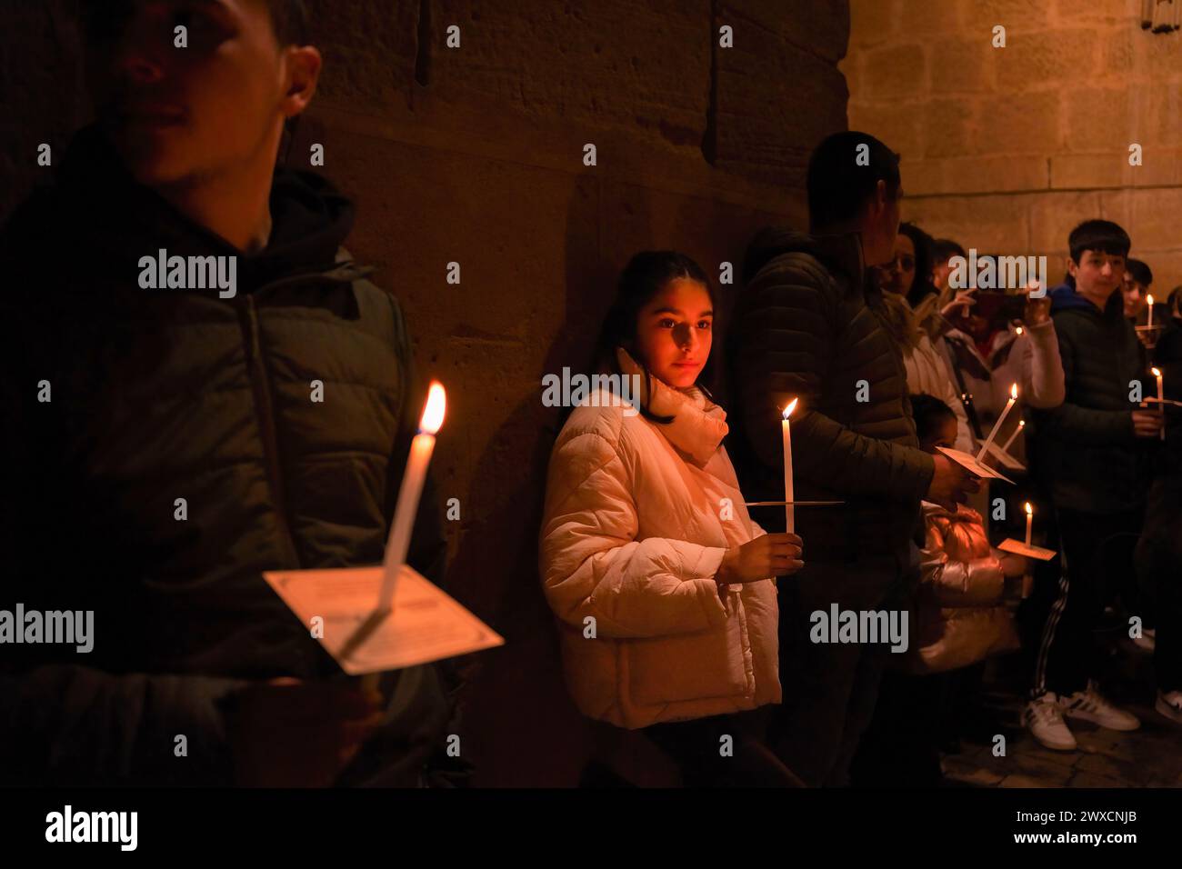 La crucifixion girl hi-res stock photography and images - Alamy