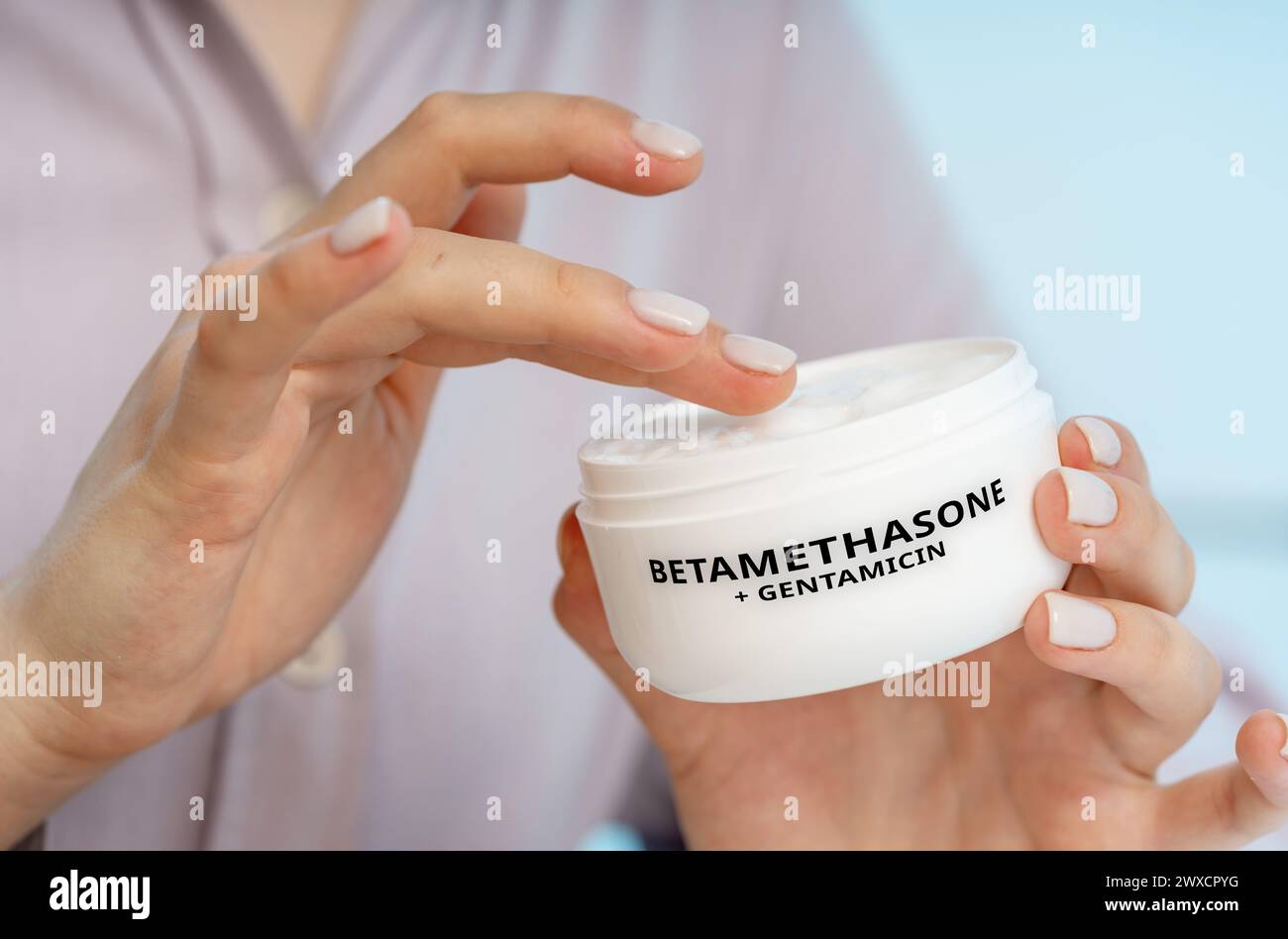 Betamethasone and gentamicin medical cream hi-res stock photography and ...
