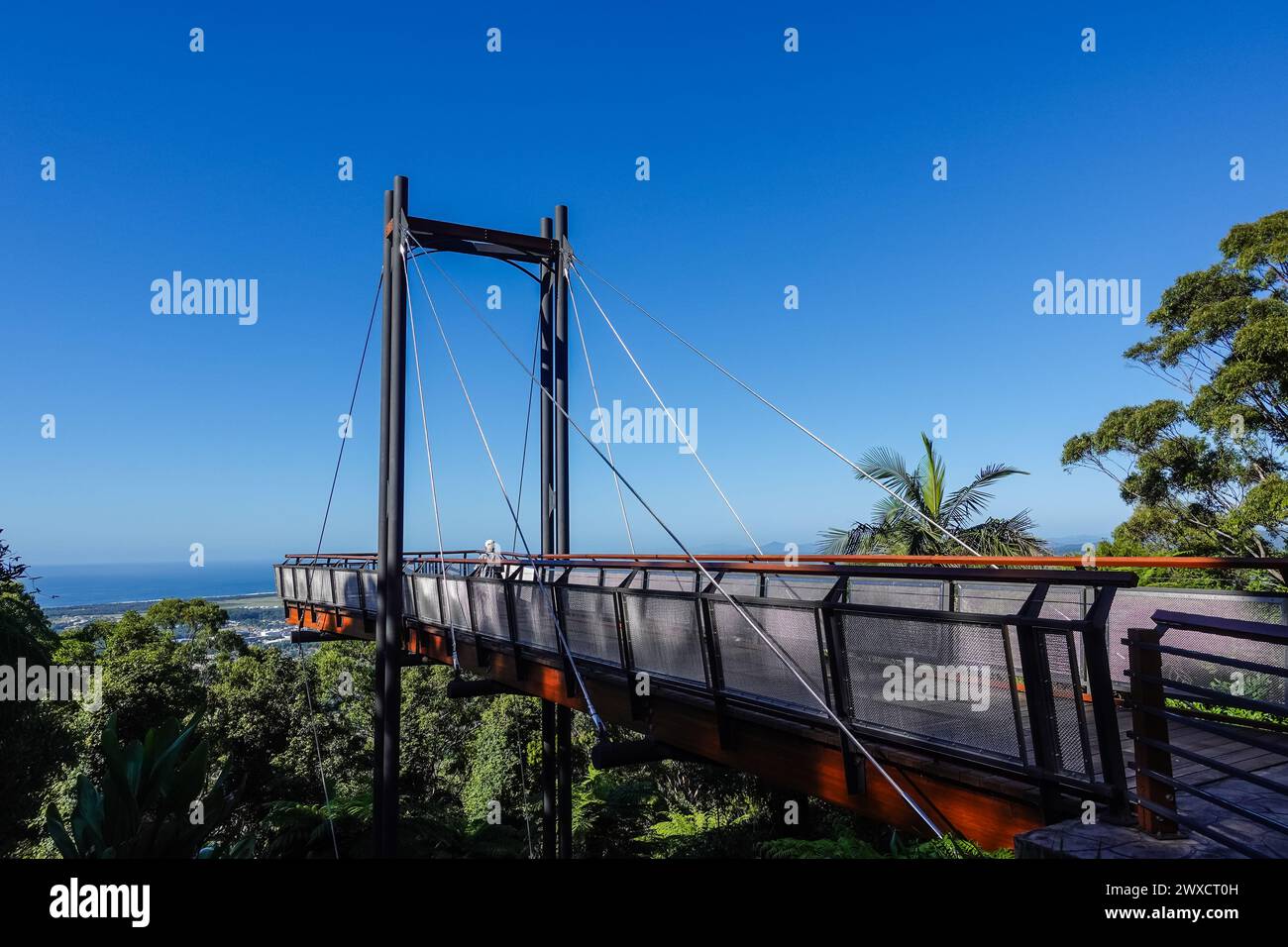 Australian lookout forest sky pier hi-res stock photography and images ...