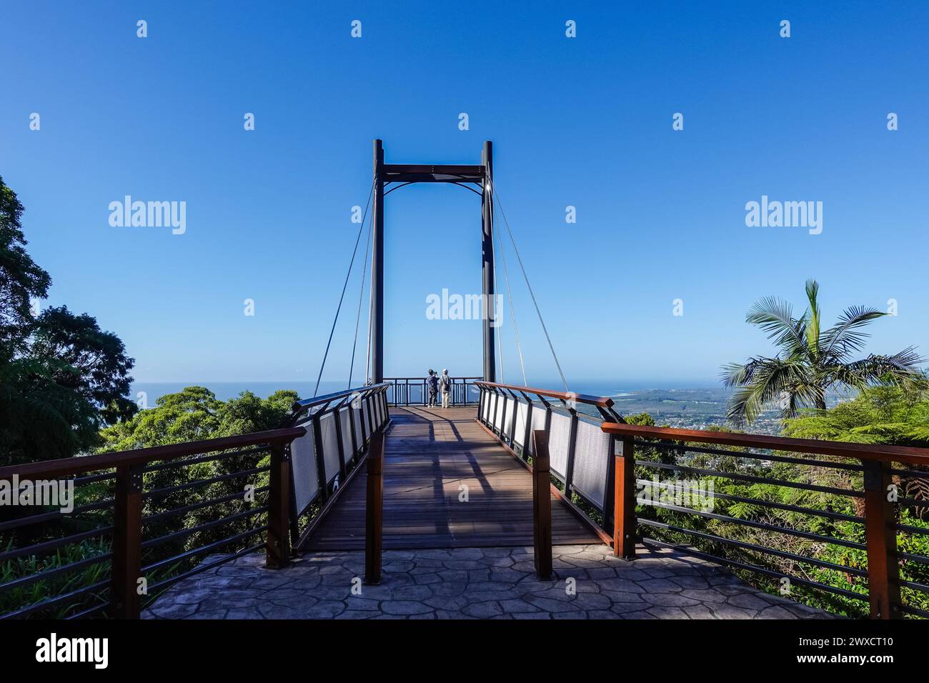 Australian lookout forest sky pier hi-res stock photography and images ...