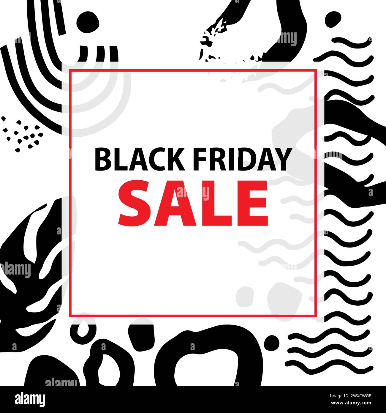 Vector web black friday Stock Vector Images - Alamy