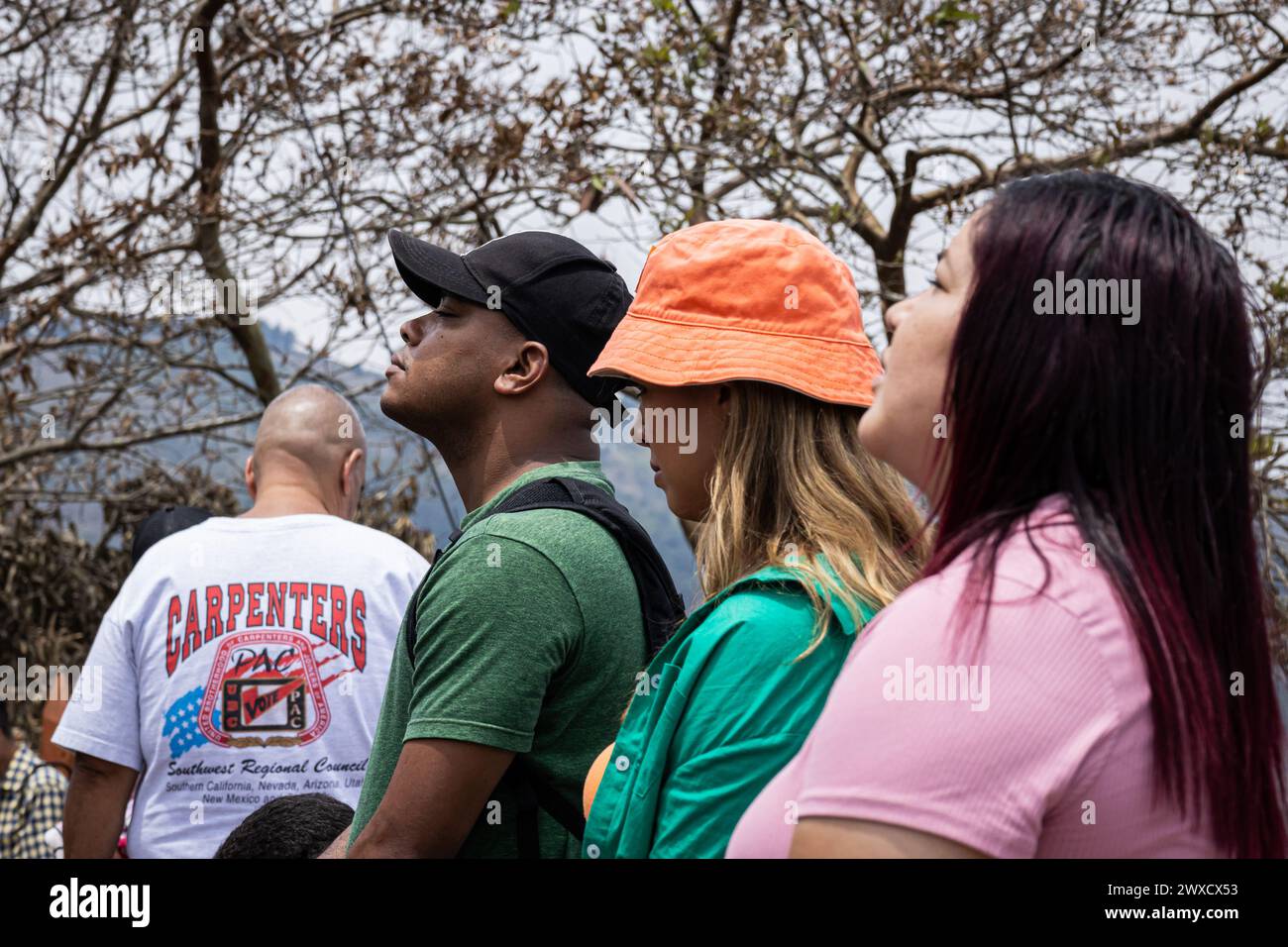Medellin, Colombia. 29th Mar, 2024. People take part during the Good ...