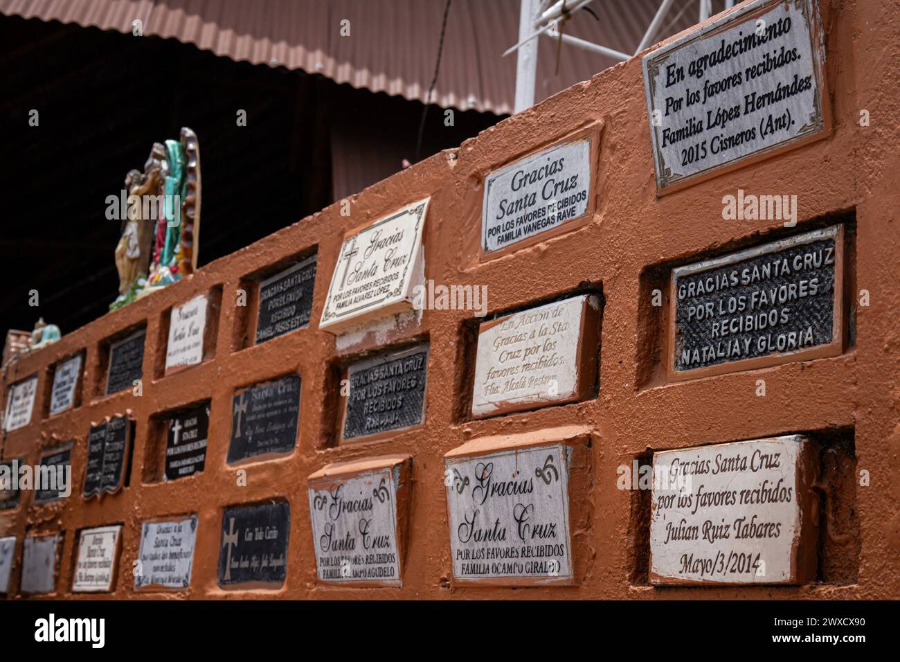 People take part during the Good Friday procession in Copacabana ...