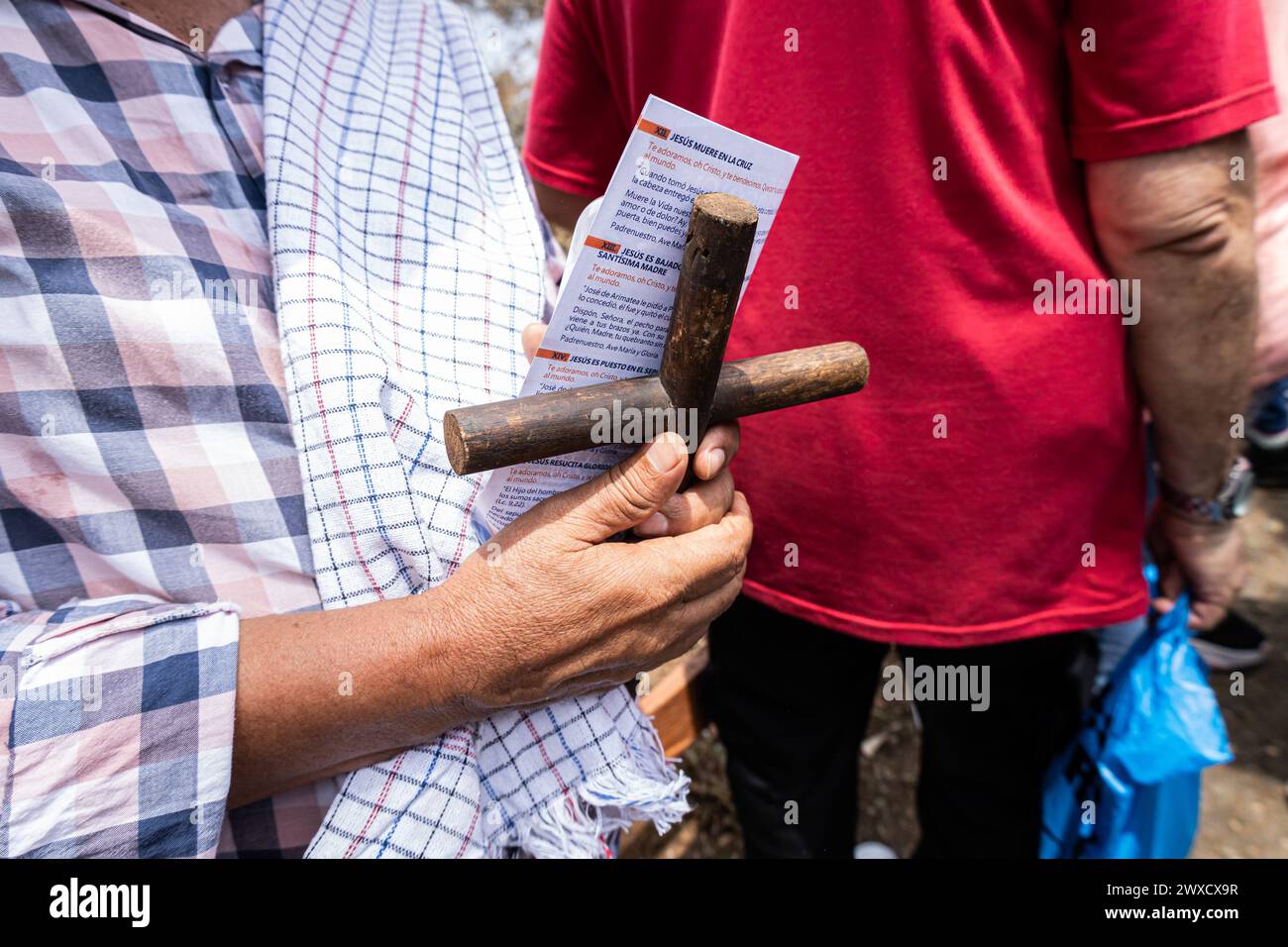 Medellin, Colombia. 29th Mar, 2024. People take part during the Good ...