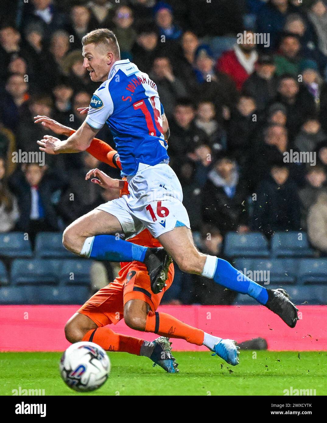 Ewood Park, Blackburn, UK. 29th Mar, 2024. EFL Championship Football ...