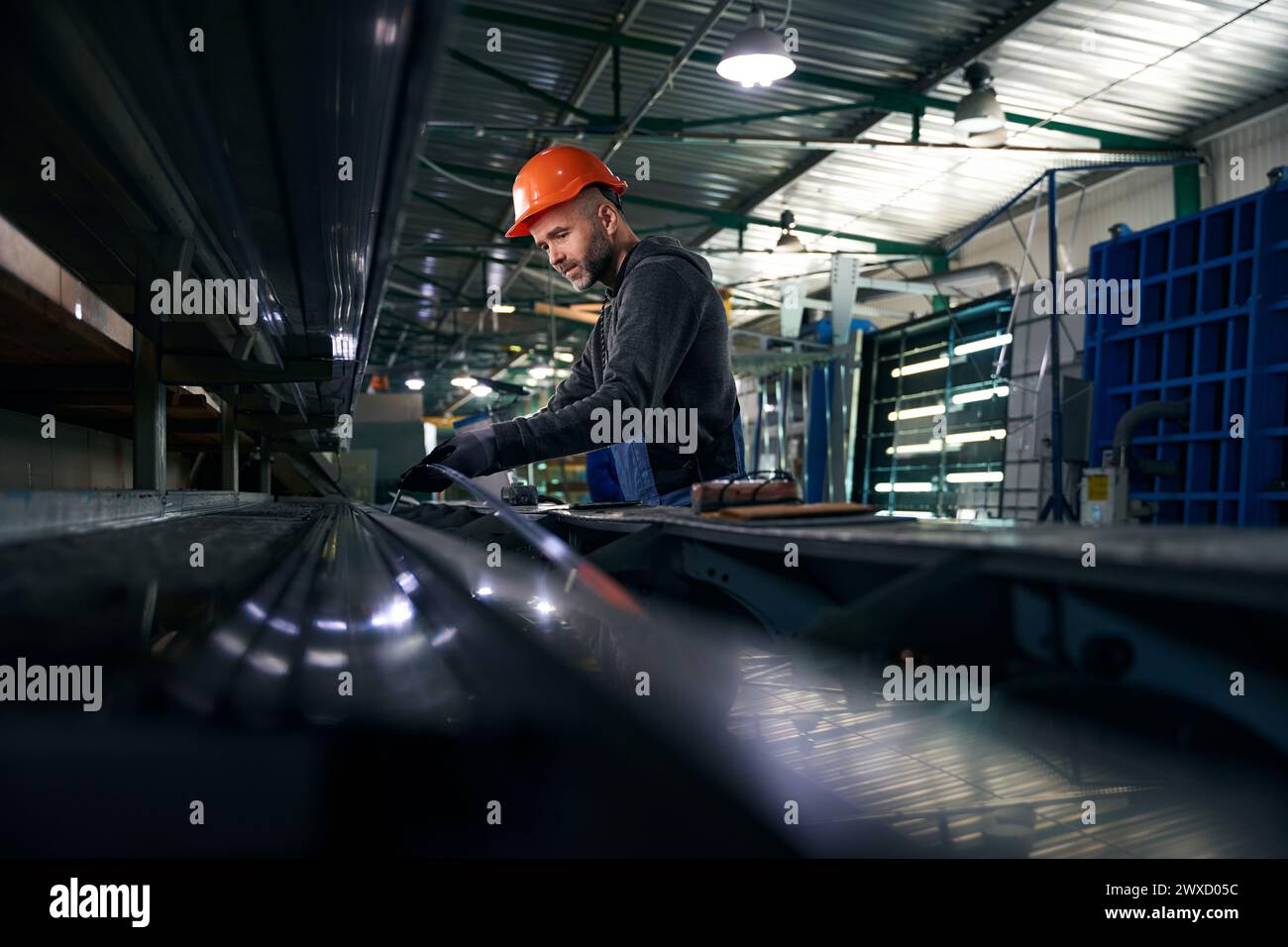 Process working machine on window hi-res stock photography and images ...