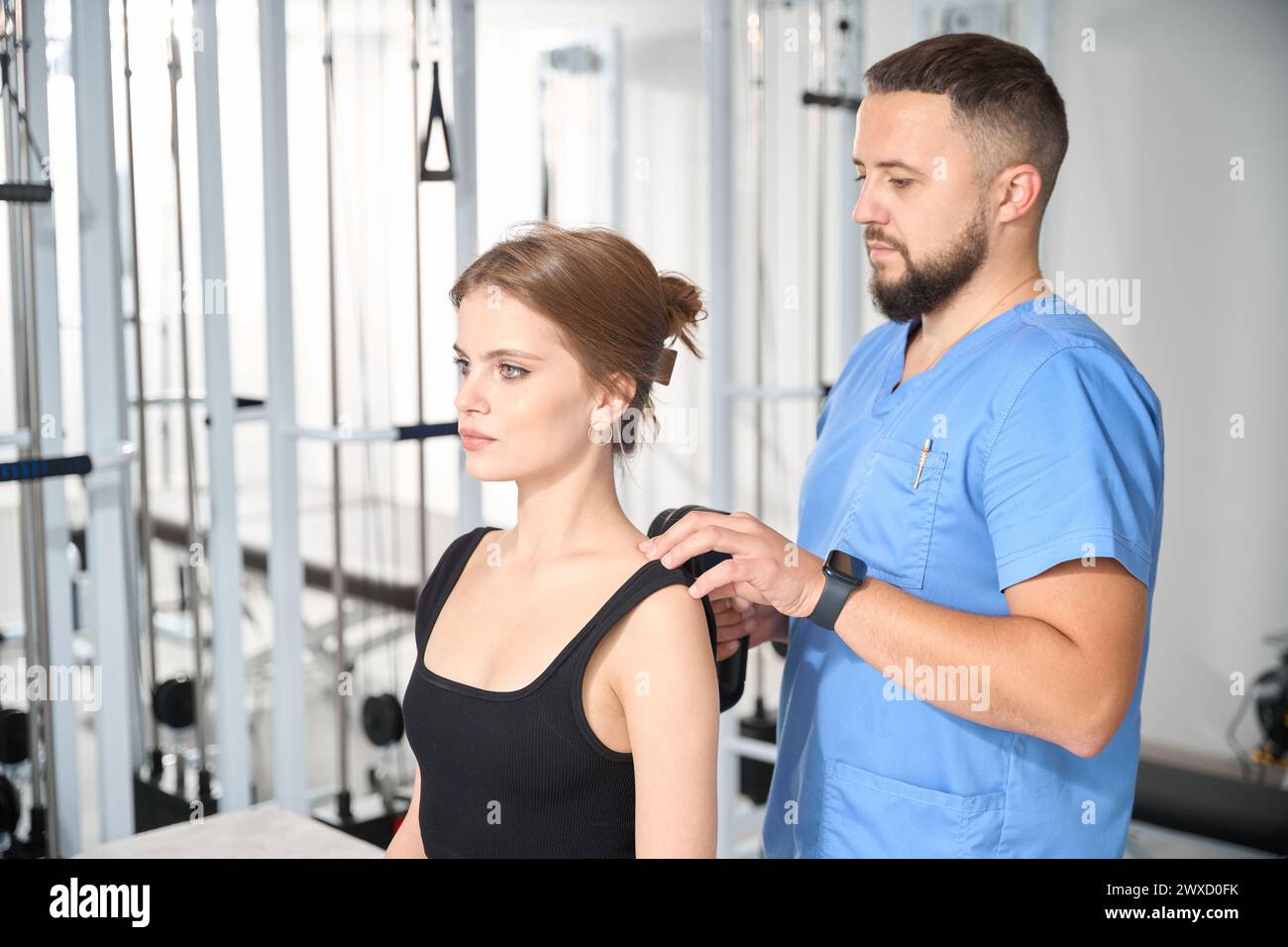 Smart back massager hi-res stock photography and images - Alamy