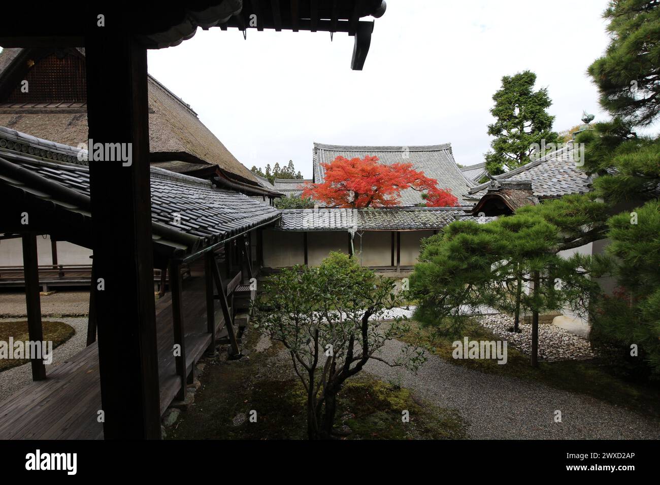 Inside of Daigoji Temple Sanbo-in in Kyoto, Japan Stock Photo - Alamy