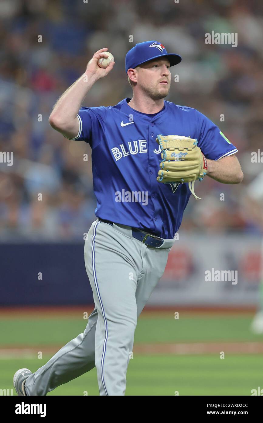 St. Petersburg, FL: Tampa Bay Rays left fielder Randy Arozarena (56 ...