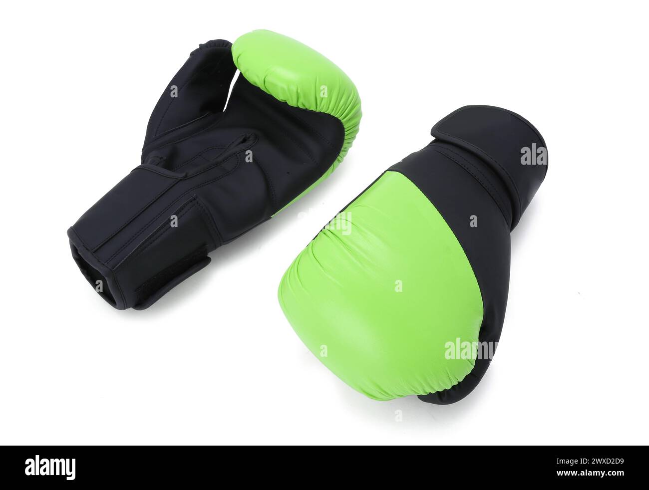 boxing glove pair isolated on white background Stock Photo - Alamy