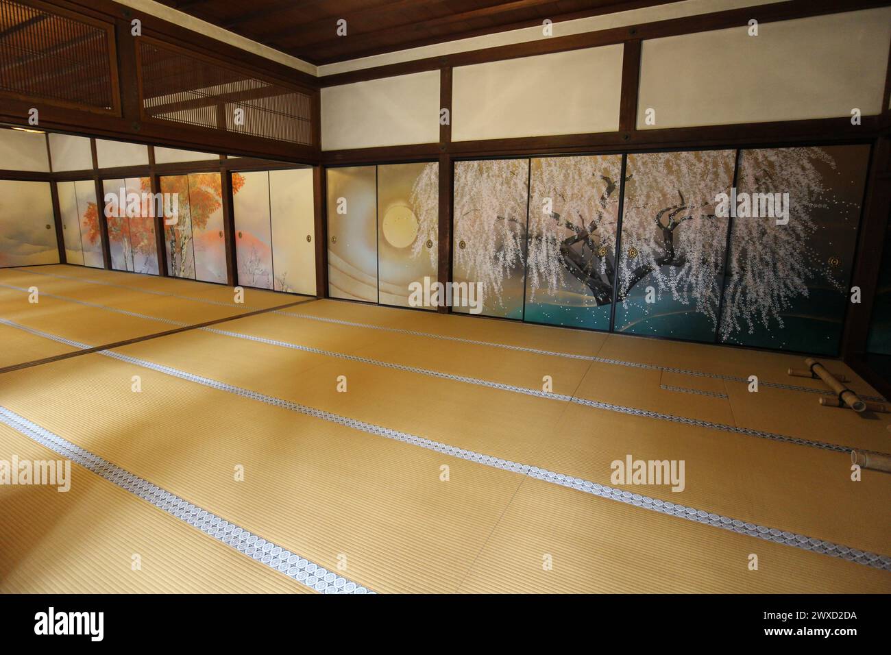 Inside of Daigoji Temple Sanbo-in in Kyoto, Japan Stock Photo - Alamy