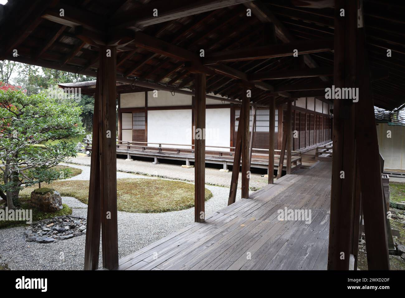 Inside of Daigoji Temple Sanbo-in in Kyoto, Japan Stock Photo - Alamy