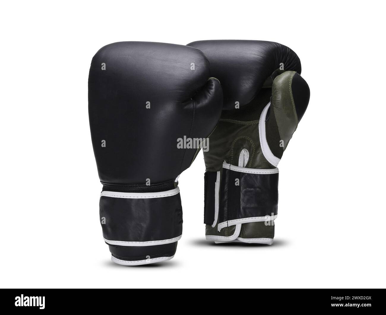 boxing glove pair isolated on white background Stock Photo - Alamy