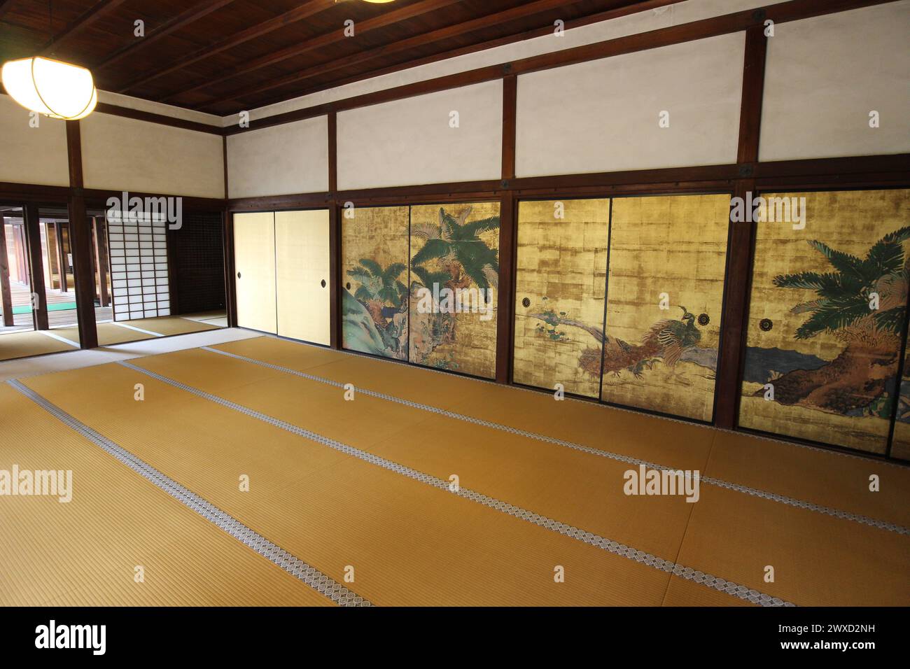 Inside of Daigoji Temple Sanbo-in in Kyoto, Japan Stock Photo - Alamy