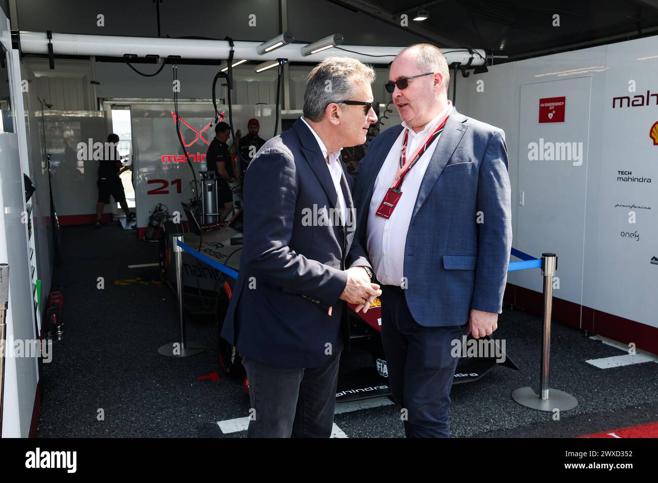 AGAG Alejandro (spa) CEO of Formula E Holding, REID Robert, FIA Deputy ...