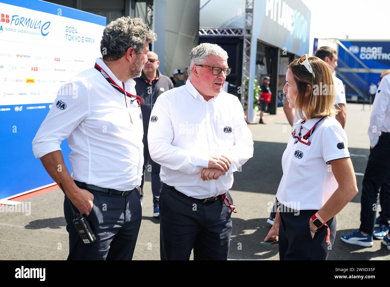 Natalie Robyn, FIA CEO, portrait, during the 2024 Tokyo ePrix, 4th ...
