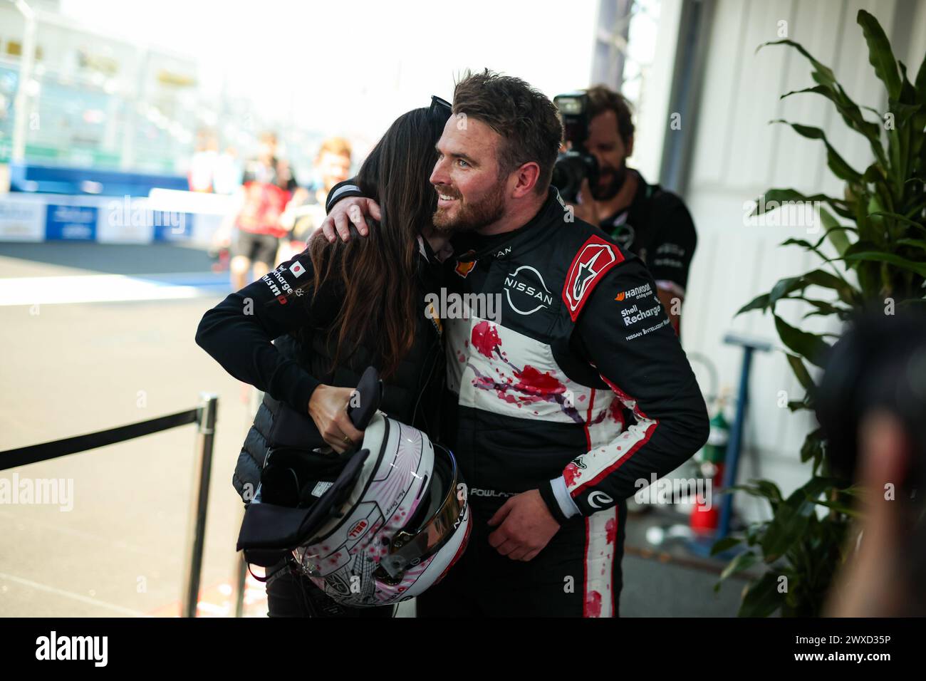 ROWLAND Oliver (gbr), Nissan Formula E Team, Nissan e-4ORCE 04 ...