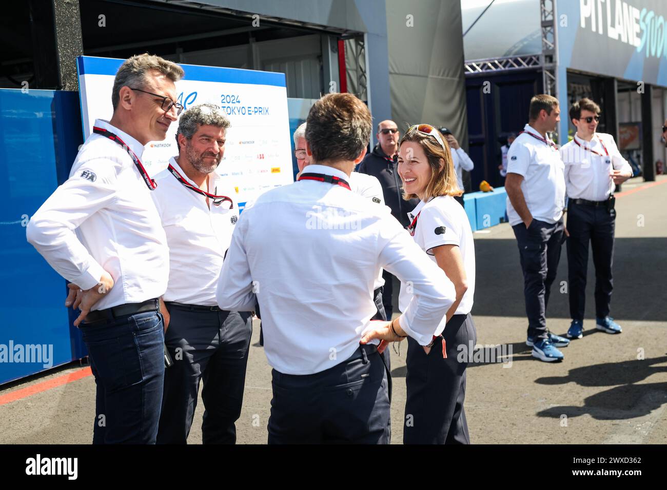 Natalie Robyn, FIA CEO, portrait, during the 2024 Tokyo ePrix, 4th ...