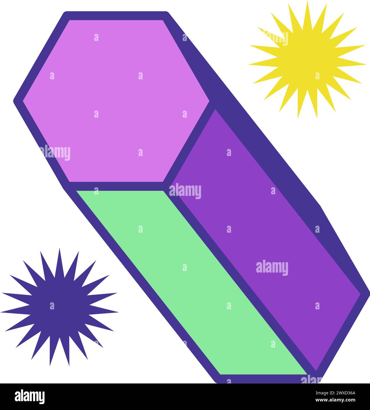 Crystal With Moon And Shining Sun Vector Icon Stock Vector Image And Art Alamy