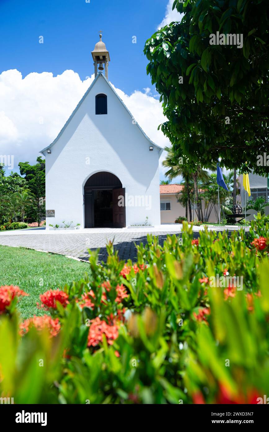 Environments of a real church in Brazil Stock Photo - Alamy