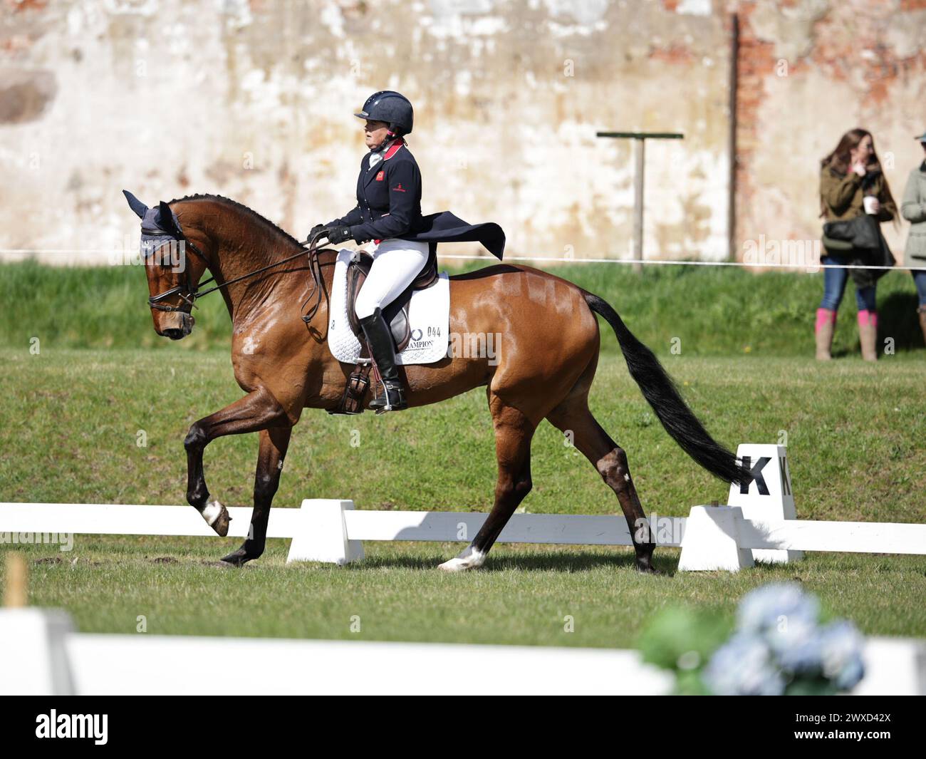 Pippa Funnell of the United Kingdom with Billy Walk On during CCI4*-S ...