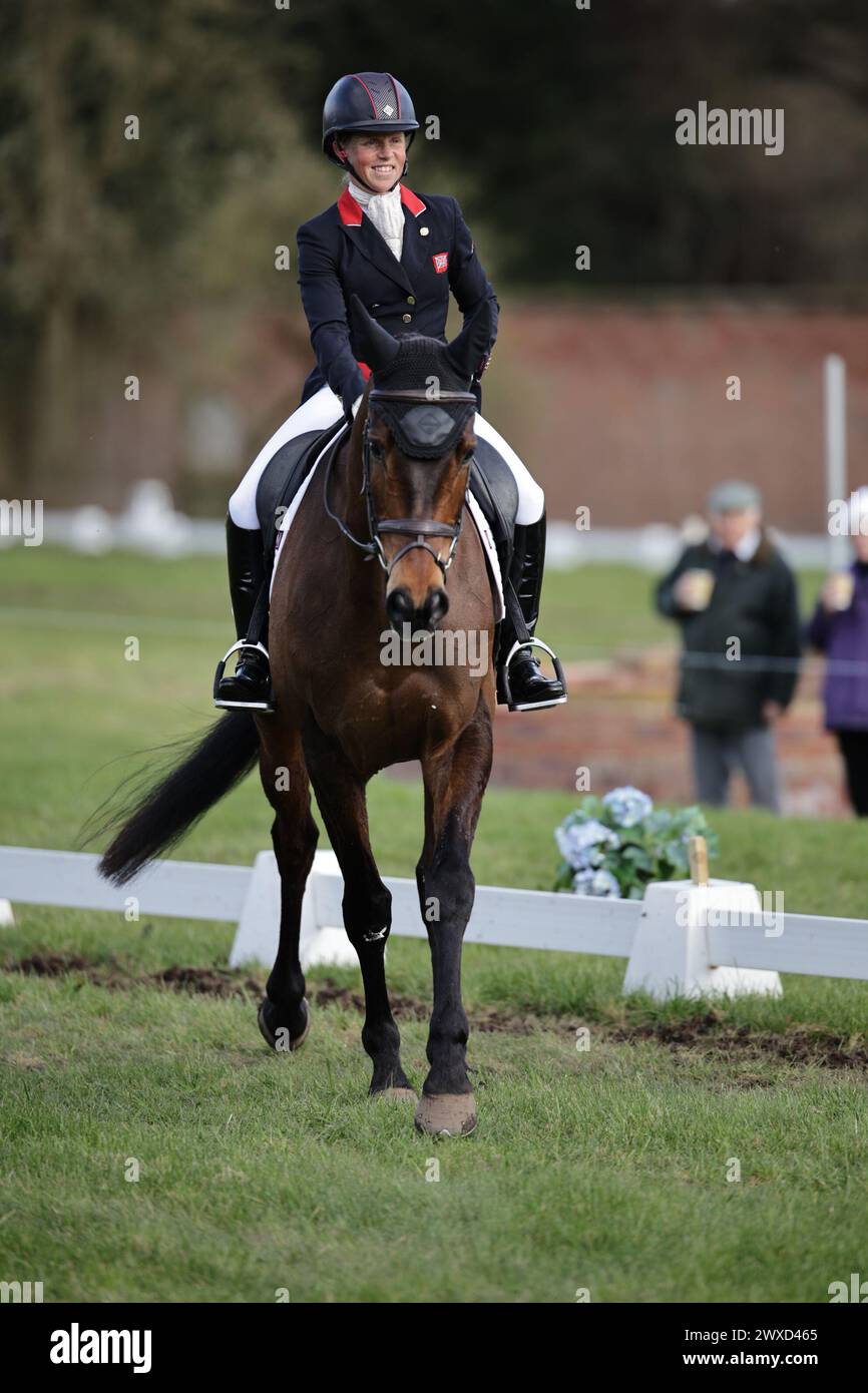 Rosalind Canter of the United Kingdom with Lordships Graffalo during ...
