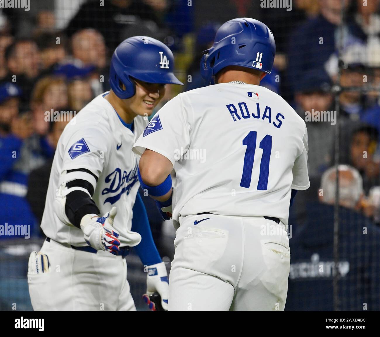 Los Angeles, United States. 29th Mar, 2024. Los Angeles Dodgers ...