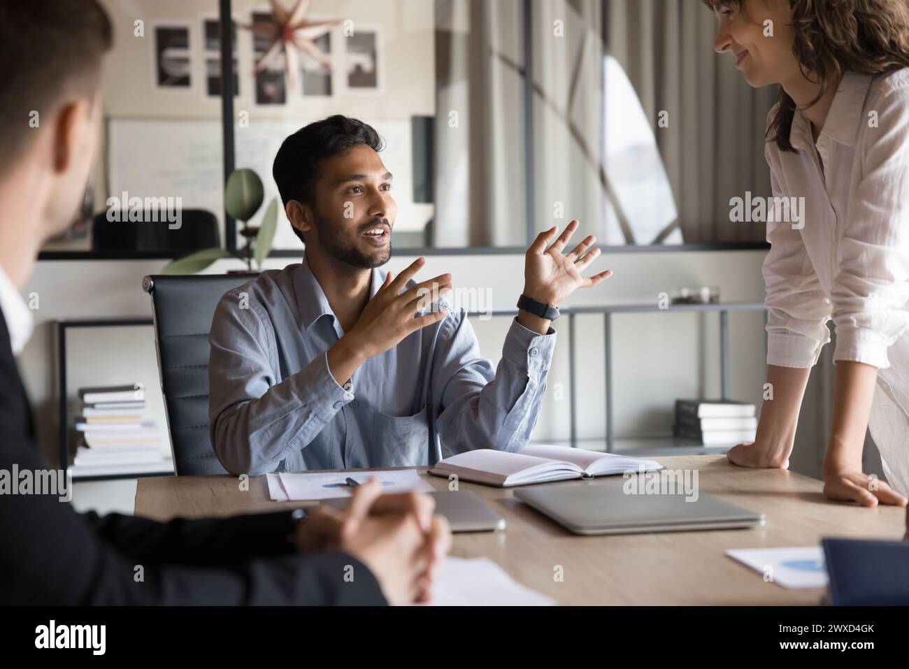 Team project inspired young hi-res stock photography and images - Alamy