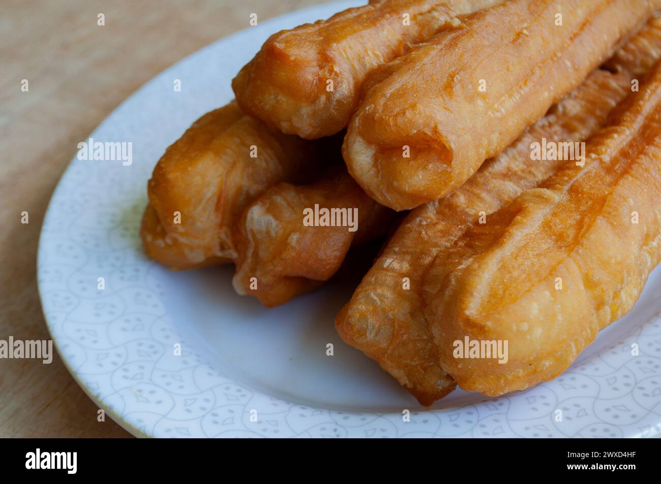 Crispy fried dough twist hi-res stock photography and images - Alamy