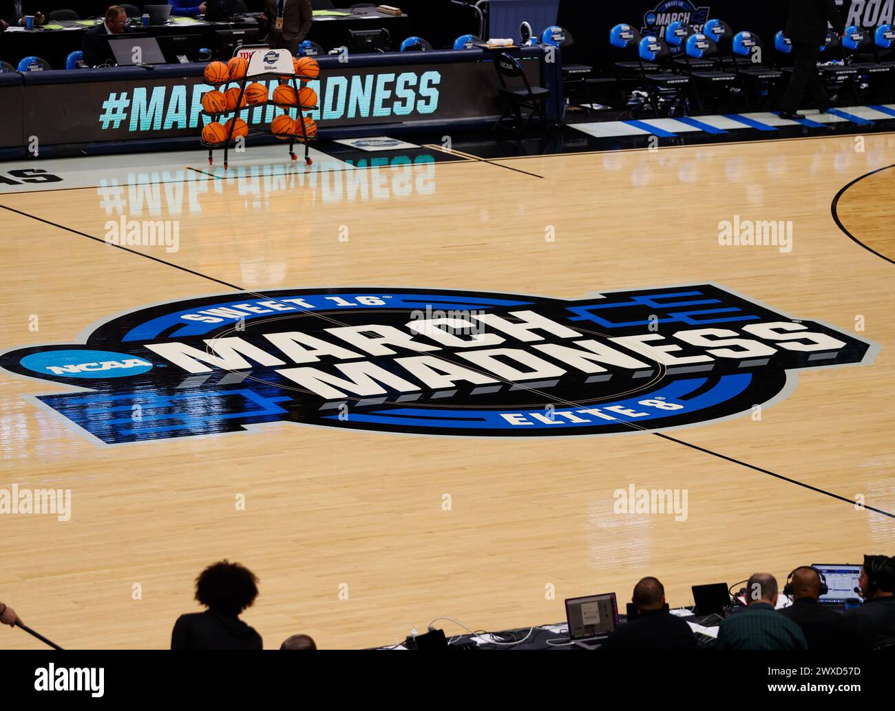 Dallas, Texas, USA. 29th Mar, 2024. The court at the American Airlines ...