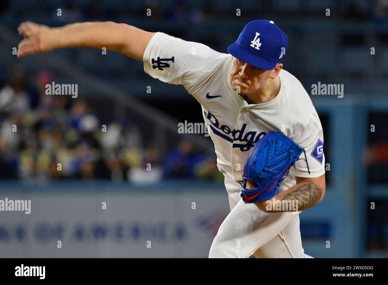 Los Angeles, United States. 29th Mar, 2024. Los Angeles Dodgers ...