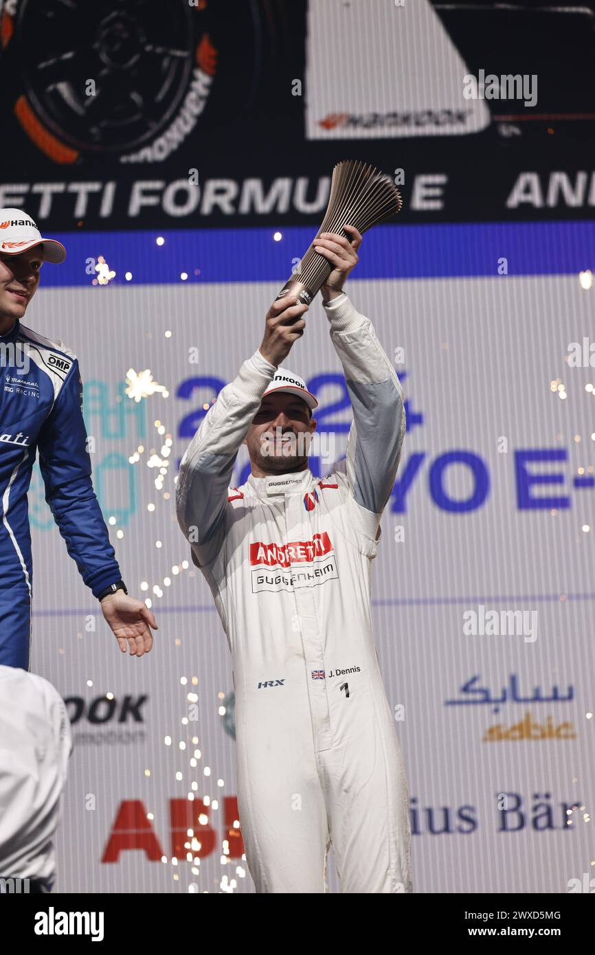 Tokyo, Japan. 30th Mar, 2024. 3// - Jake Dennis, Andretti Global, 3rd ...