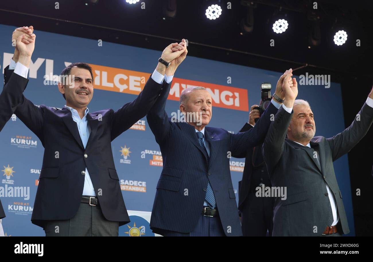 Turkish President Recep Tayyip Erdogan and Development AK Party ...