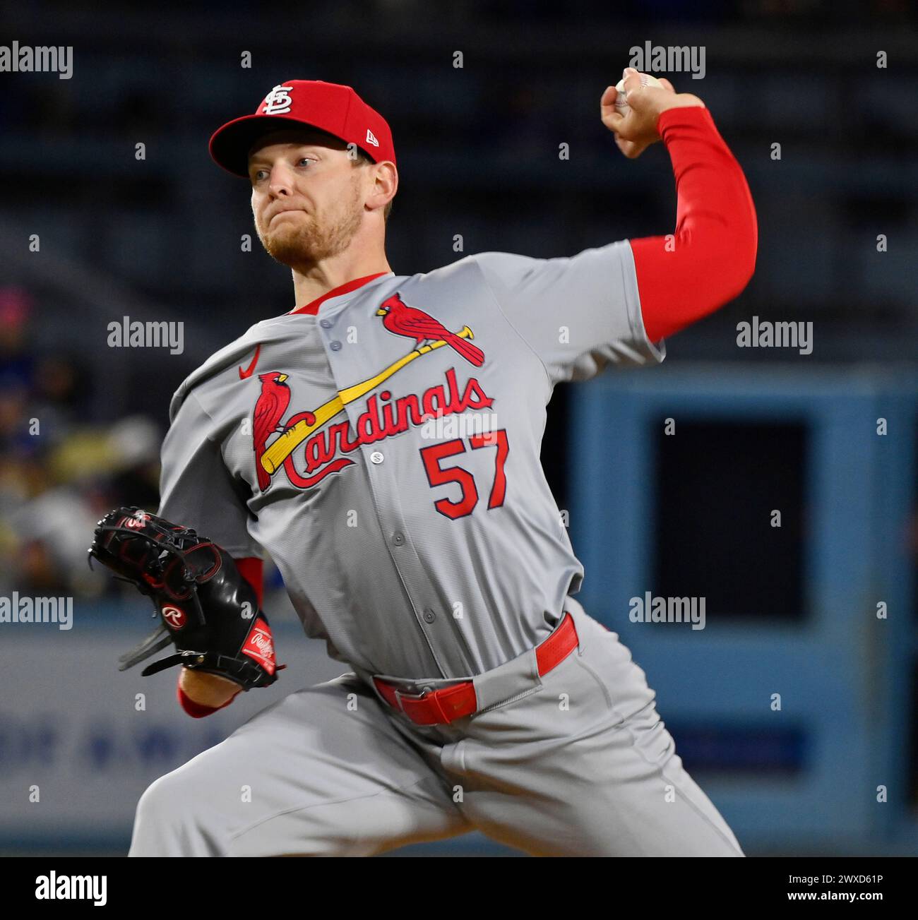 Los Angeles, United States. 29th Mar, 2024. St. Louis Cardinals ...