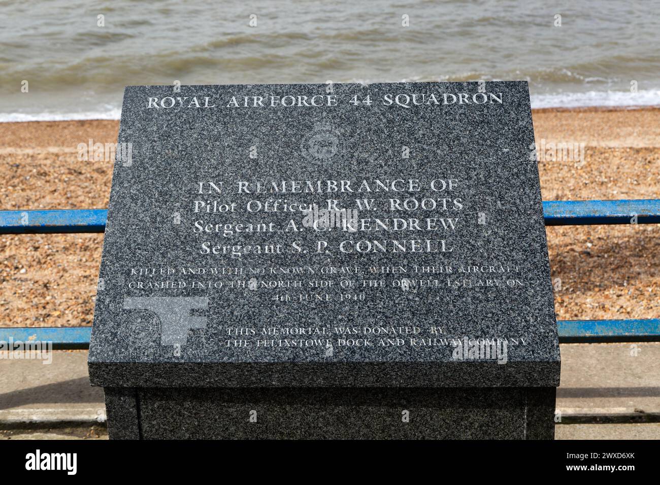RAF 44 Squadron remembrance memorial plaque, The John Bradfield Viewing ...
