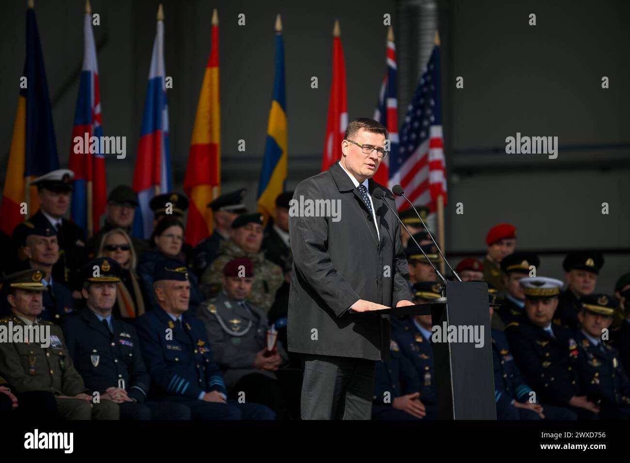 2024 03 28. The 20th anniversary of the NATO air police mission in the ...