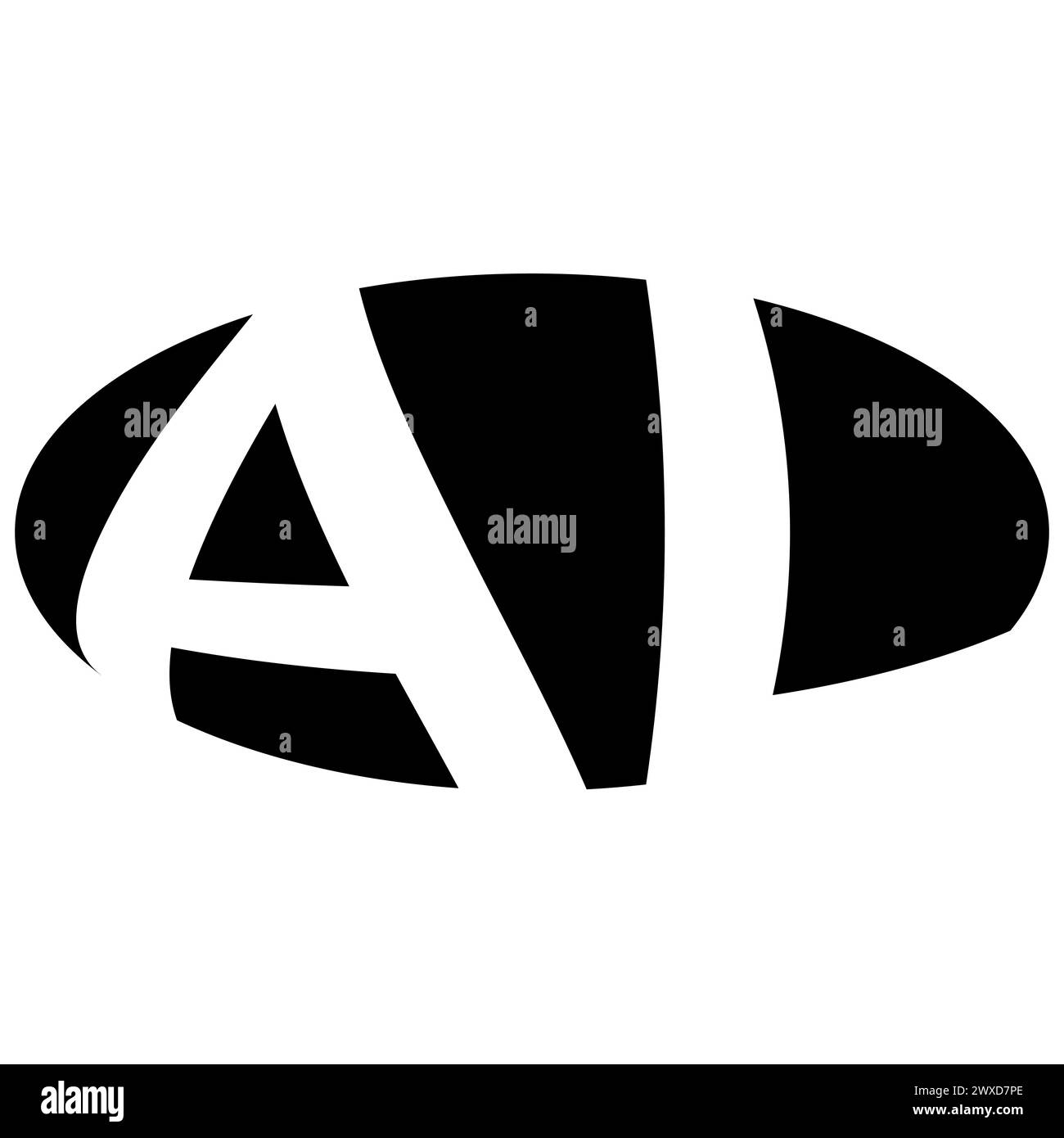 L a logo Black and White Stock Photos & Images - Alamy