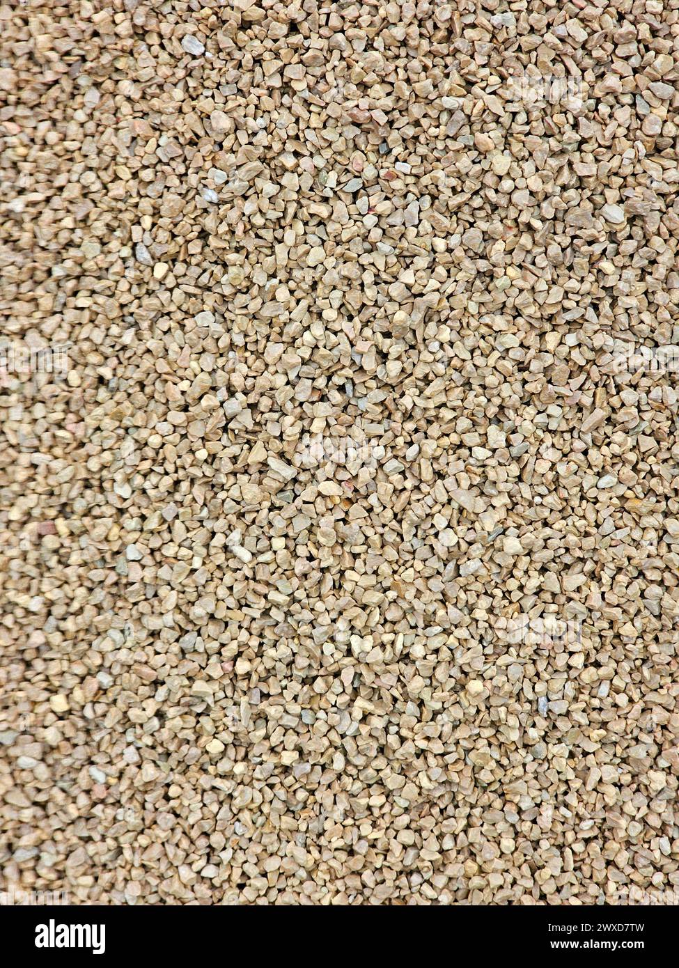 dolomite crushed stone and sand on the construction site Stock Photo ...